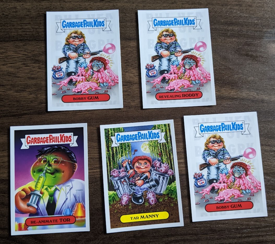 Garbage Pail Kids GPK RARE Sketch Cards Oh The Horror-ible Late To ...