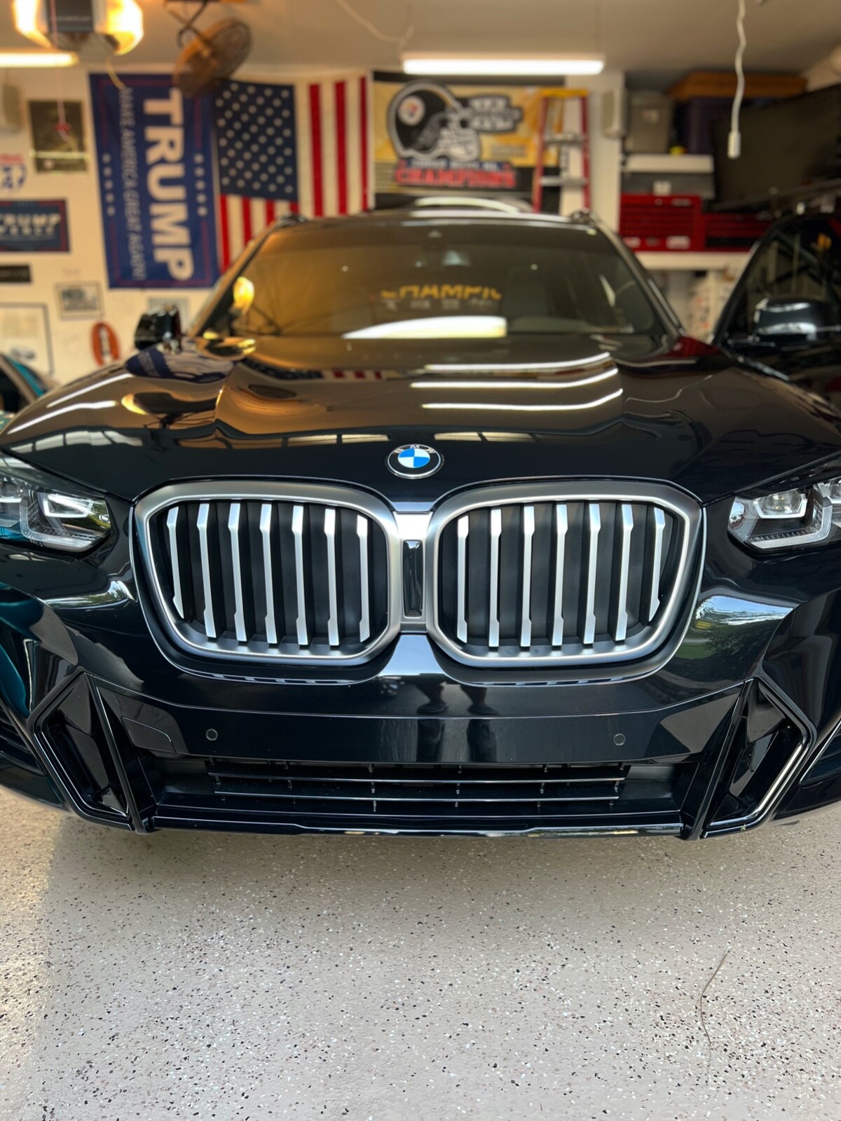 2022 BMW X3 Front Grille P/N 51139881906 | OE | Silver | Plastic