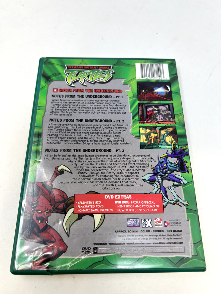 Teenage Mutant Ninja Turtles Vol 5 Monsters Unleashed Notes from ...