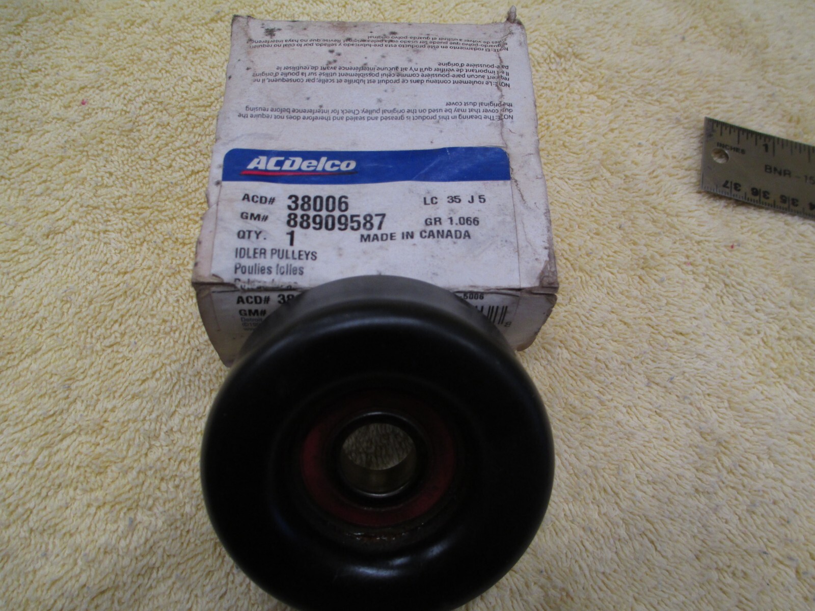 AC Delco 38006 Idler Pulley, New, 88909587, WS | eBay