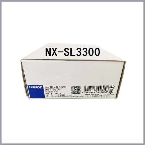 Omron ONE New NX-SL3300 NXSL3300 In Box Expedited Shipping Safety CPU ...
