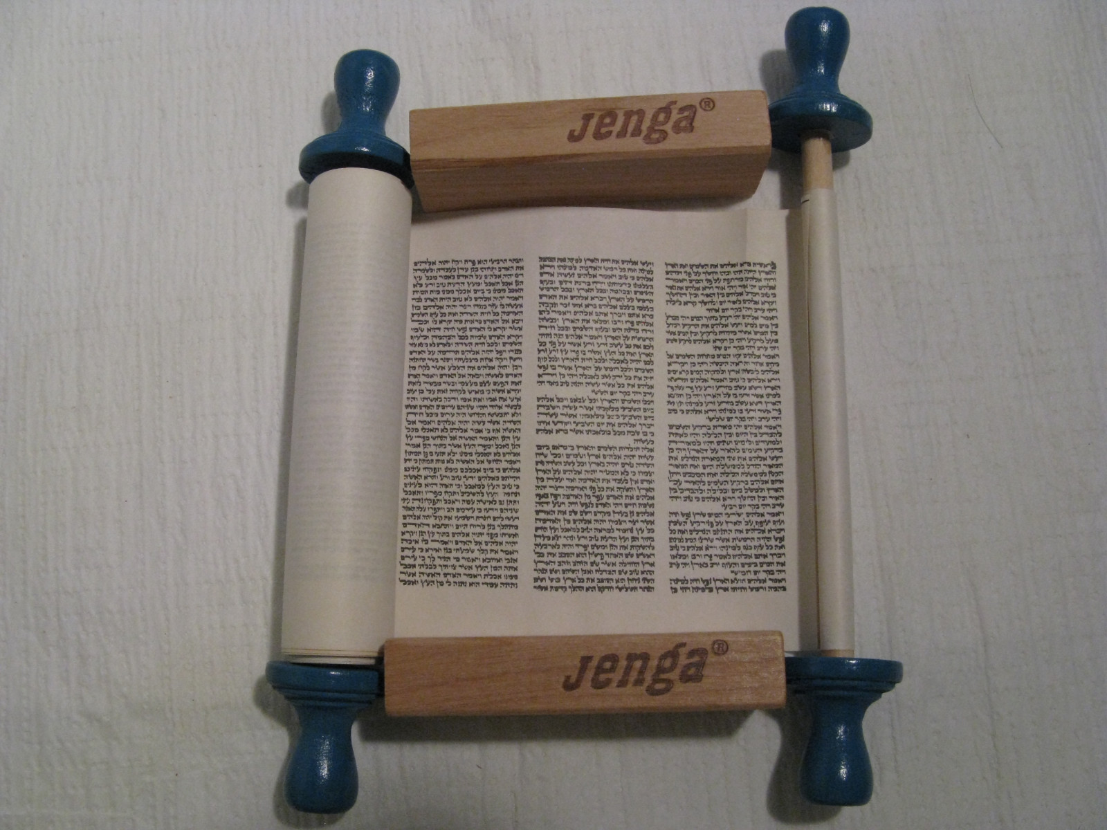 Mini Torah Scroll Jewish Collectible Toy Bible Miniature Replica Black ...