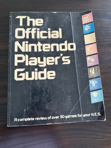 The Official Nintendo Player's Guide NES 1987 Vintage with Stickers | eBay