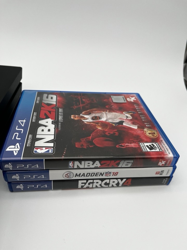 Sony PlayStation 4 PRO PS4 1 TB 4K Console Bundle W/ Wireless ...