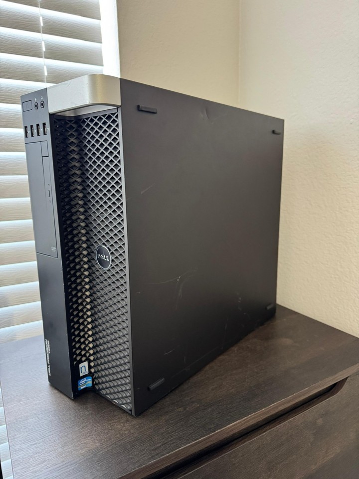 Dell Precision T3600 PC | E5-1607 | 16GB | NVIDIA GPU | No HDD | 2 Bad ...