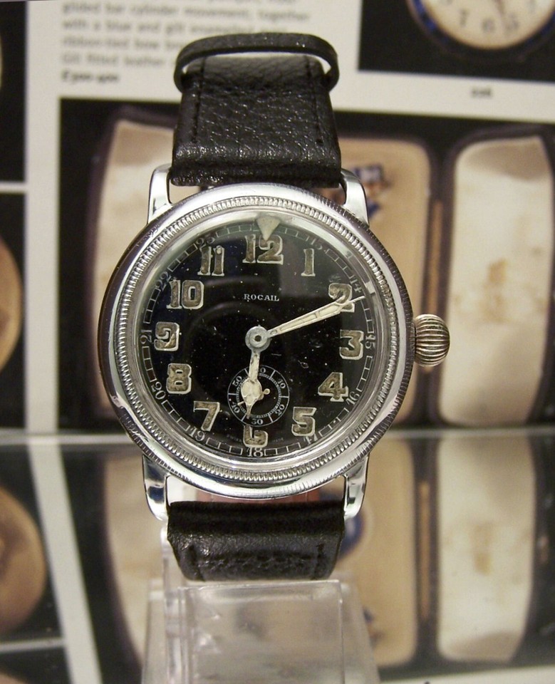 RARE C1930-39 WW2 FLEIGERUHR ANTIQUE LUFTWAFFE MILITARY VINTAGE PILOT ...