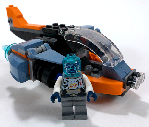 LEGO Creator 31111 Cyber Drone 3-In-1 w/ Mini-figure *READ* | eBay