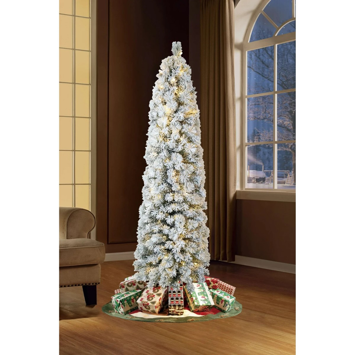 Light Bulb Shaped Christmas Tree