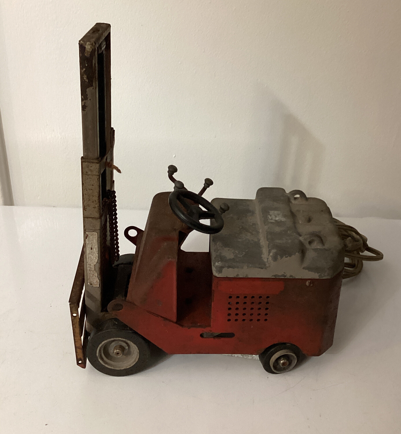 Vtg 1950's Salesman Sample Dealer Urbana TowMotor Fork Lift Rare Toy H ...