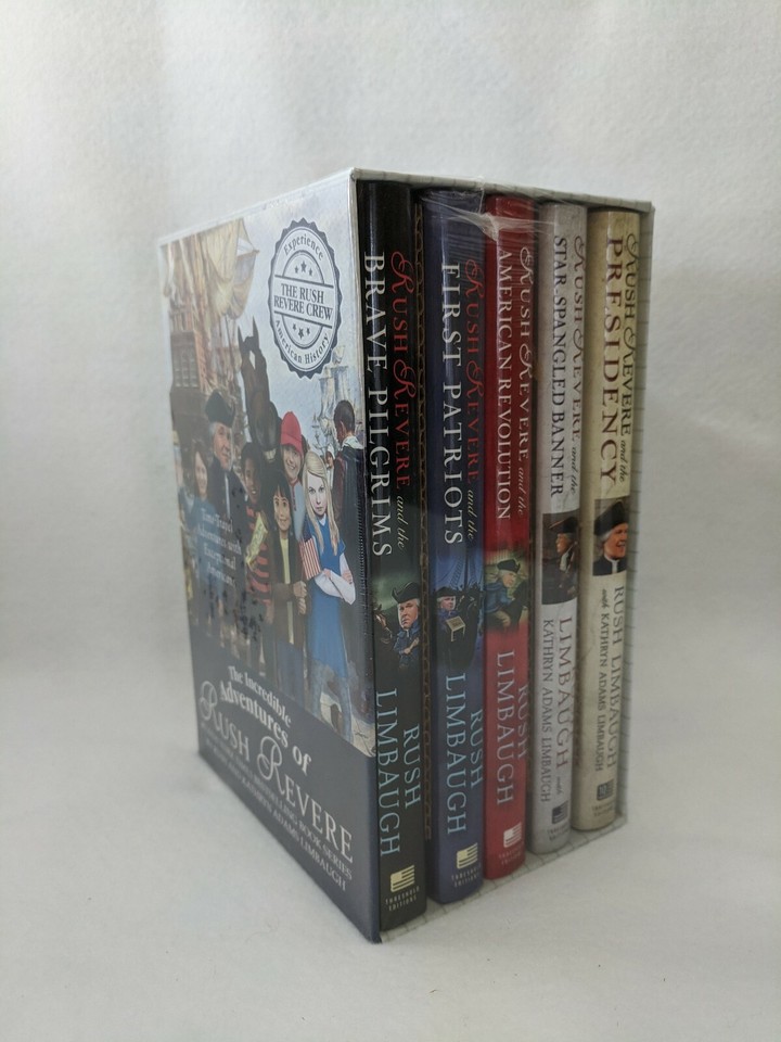 NEW Rush Revere Set of 5 Boxed Volume Collection Hardcover Book ...