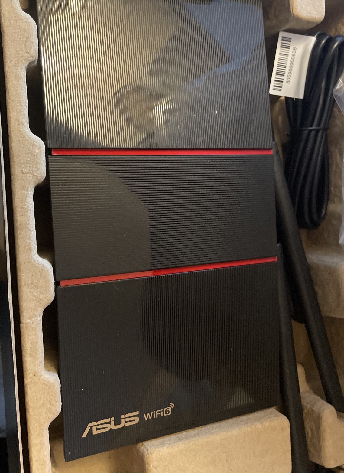 ASUS RT-AX55 AX1800 Dual Band WiFi 6 Gigabit Router, 802.11ax AiMesh ...