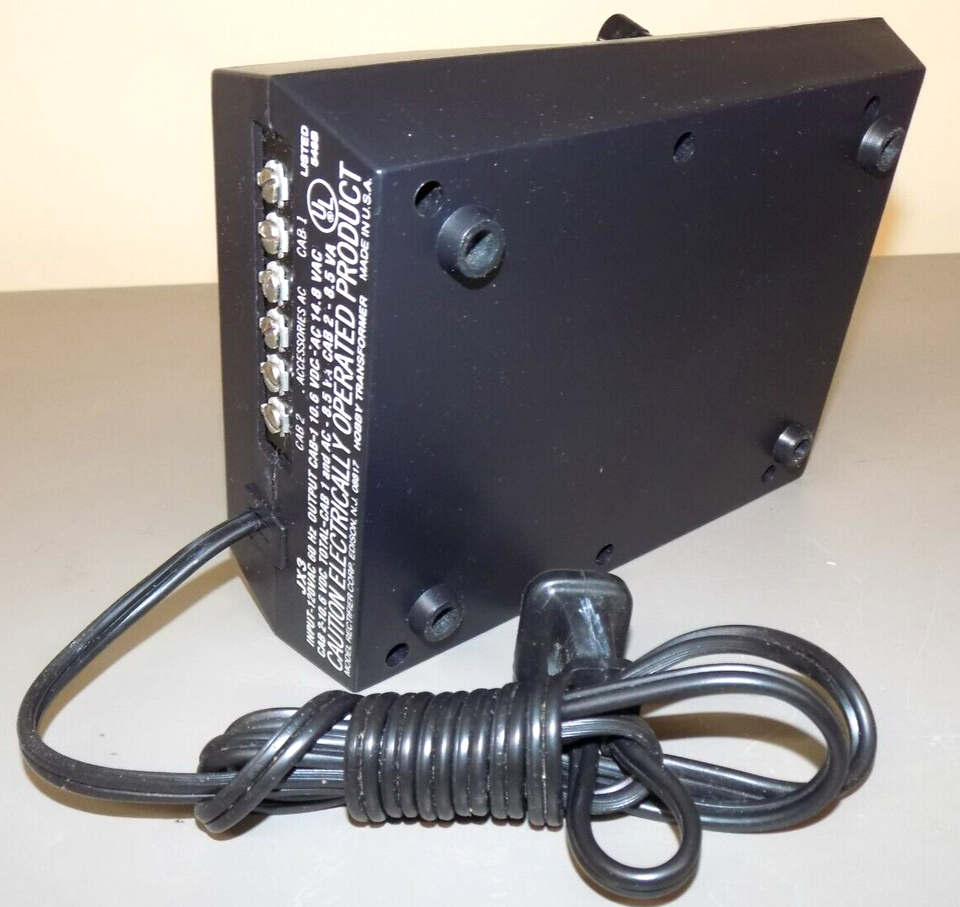 MRC Tech II Dual Power 2800 DC Power Supply Hobby Train Transformer ...
