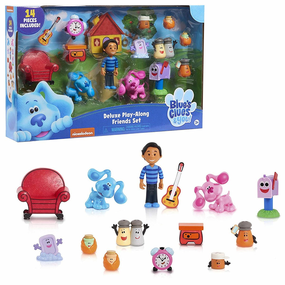 Blues Clues Joe Spielzeug Mattel 2002 Blue's Clues & Joe Electronic