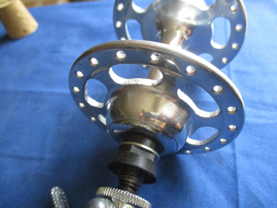 Pre-CPSC Curved levers, Block lettering, NOS Campagnolo hubs Large ...