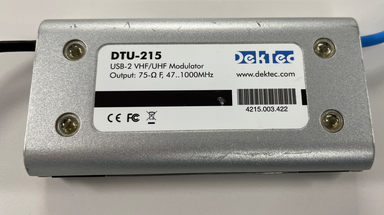 Dektec DTU-215 VHF/UHF MODULATOR for sale online | eBay
