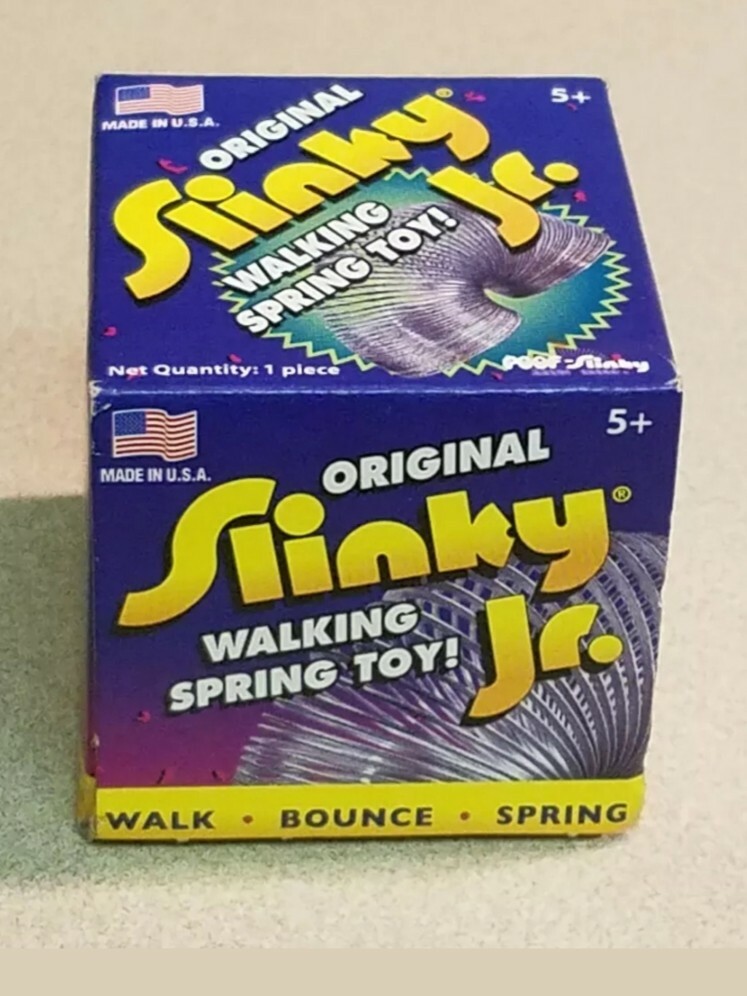 Poof Slinky, Inc. Original Slinky Jr. Walking Spring Toy #125 (Open Box ...