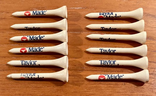 Lot of 12 (1 Dozen) Vintage Taylormade Logo Golf Tees | eBay