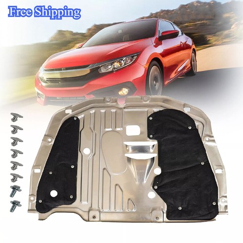 New For 2016-2021 Honda Civic Engine Splash Guard Under Car Shield ...