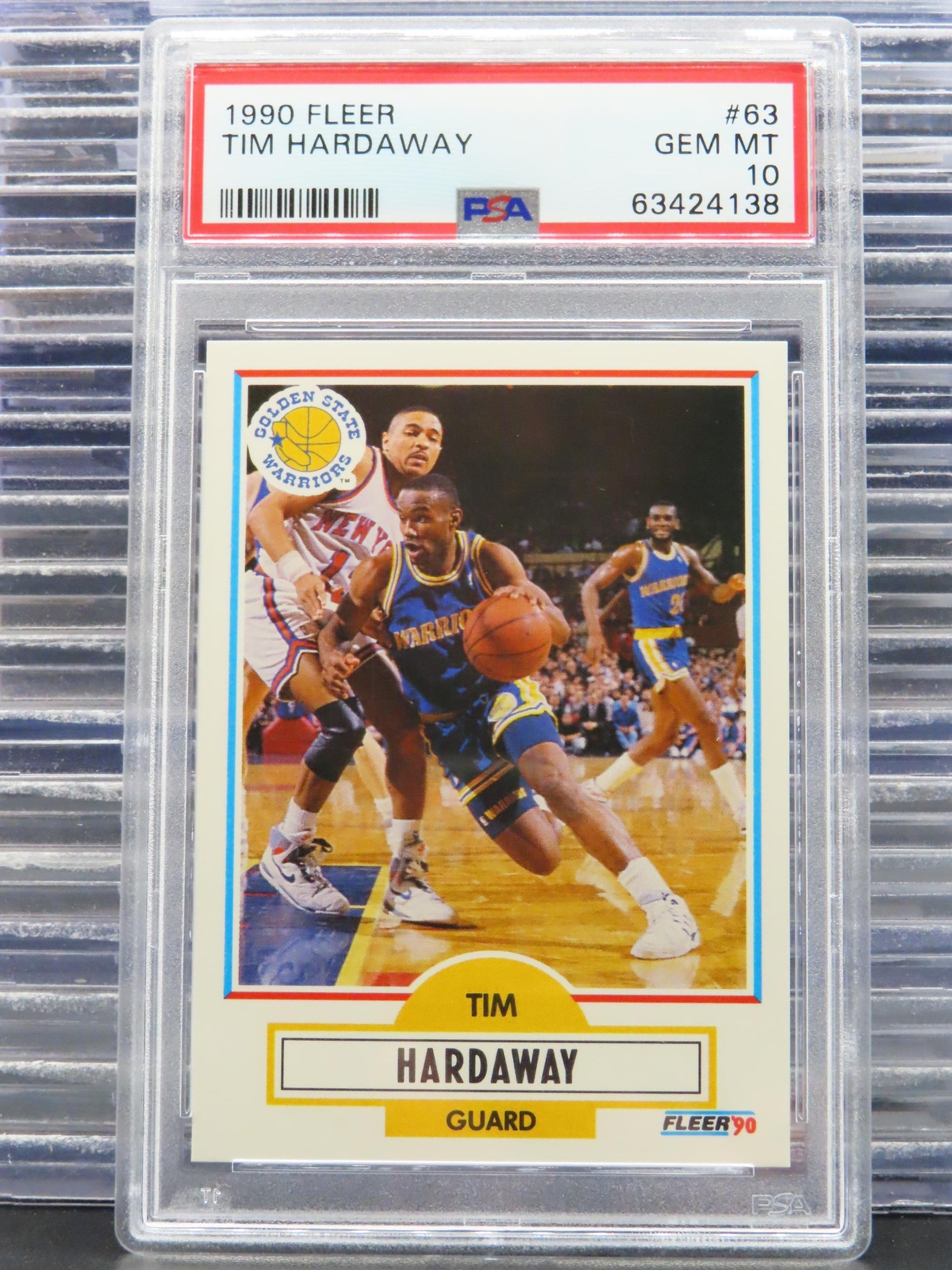 Tim Hardaway 1990 Fleer Base Price Guide - Sports Card Investor