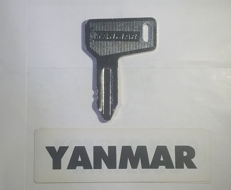 (1) Yanmar, Takeuchi, Excavator, Tractor, Heavy, Equipment Ignition Key ...