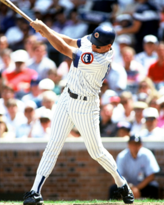 1988 Mark Grace Chicago Cubs Baseball Action Hochglanz Foto 8x10 Rookie ...