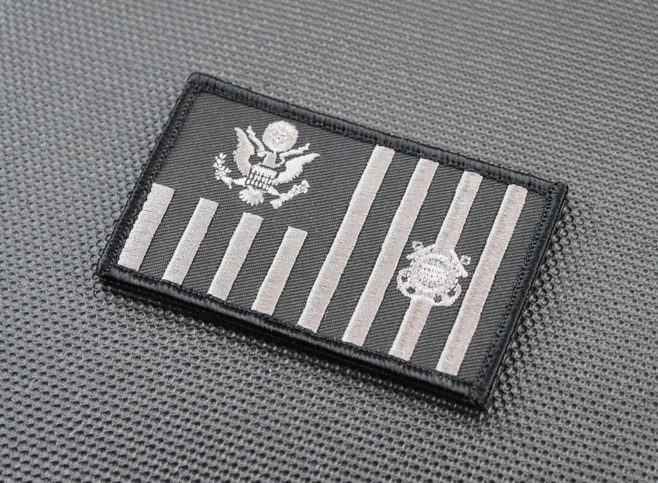 US Customs Border Patrol Coast Guard Law Enforcement Flag Patch CBP ...