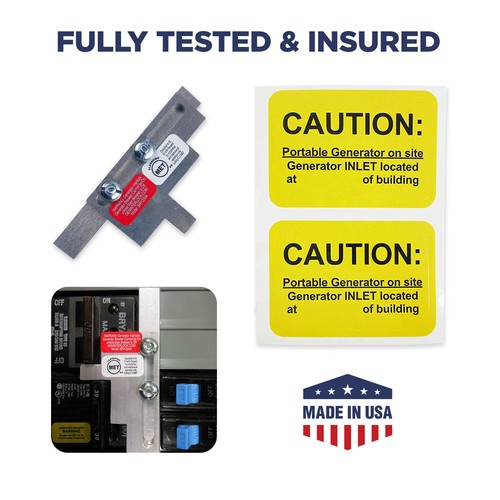 BRY-200A Generator Interlock Kit for Bryant 150 and 200 panel Listed | eBay