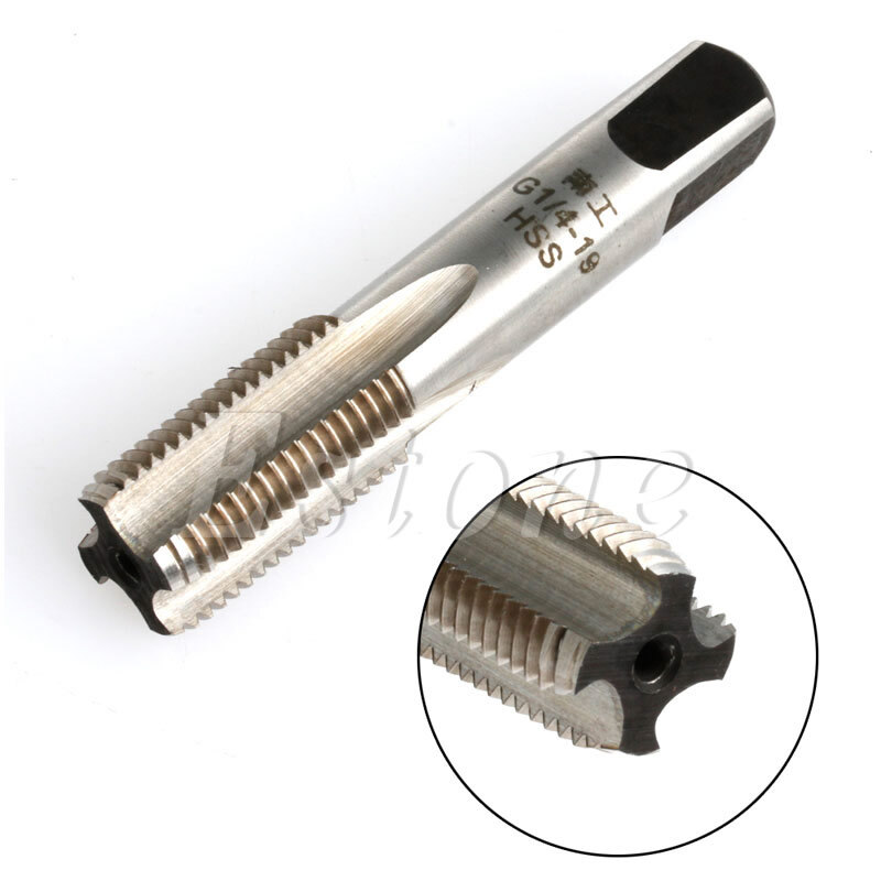 HSS 55° 4 Flutes G1/4-19 BSP 55 Degree Pipe 1/4 Thread Tap Plug | eBay