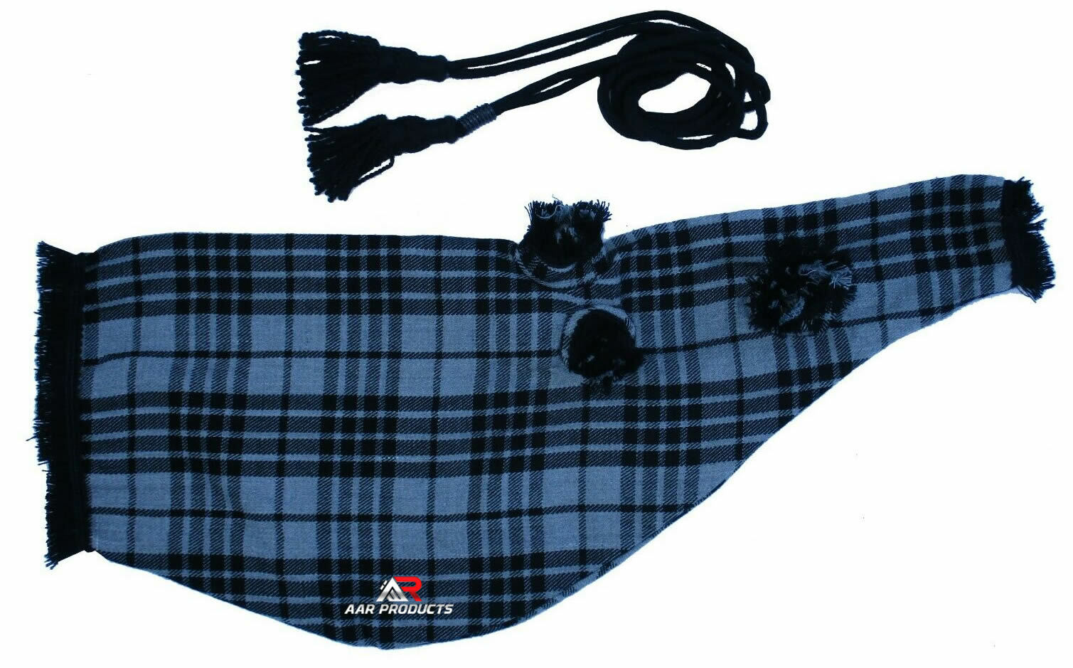 Bagpipe Cover Set with Cord Scottish Highland all Tartans Royal Stewart ...
