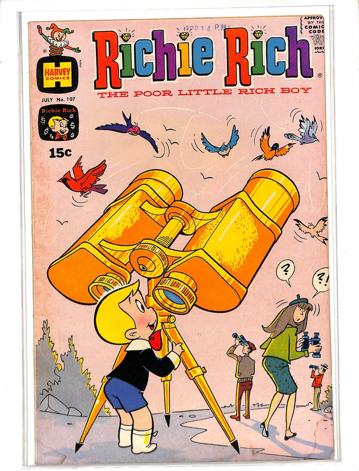 Richie Rich the Poor Little Rich Boy #101, 103, 107, 108, 109 + more ...