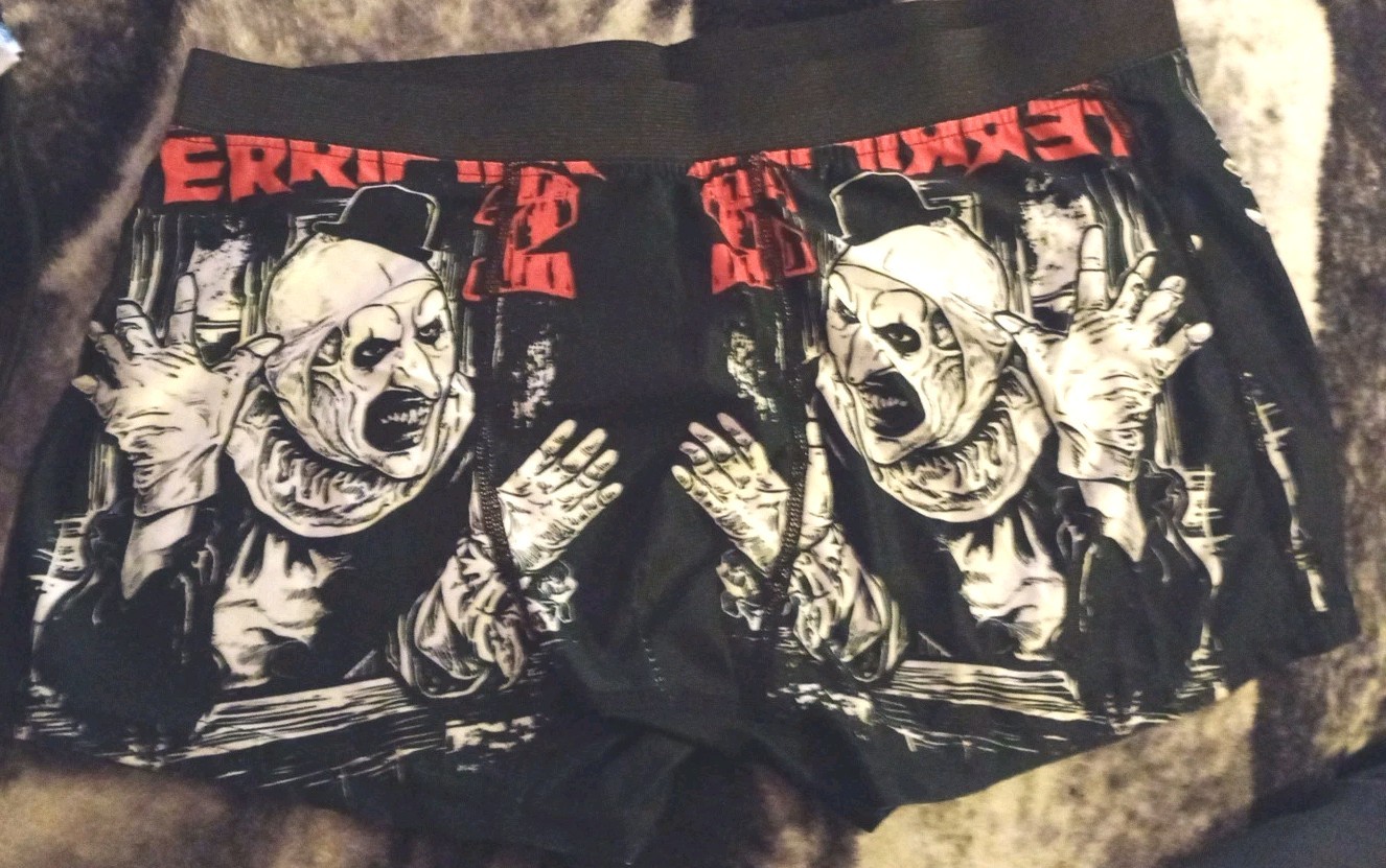 HORROR Terrifier BOXER SHORTS PANTS TRUNKS XL | eBay