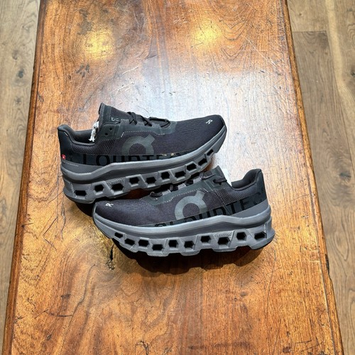 OnCloud Running Cloud Monster 2 Trainers Black Shoes UK 4 Excellent ...