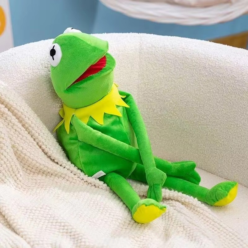23" Kermit the Frog Hand Puppet Soft Plush Doll Toy Kids Best Christmas ...