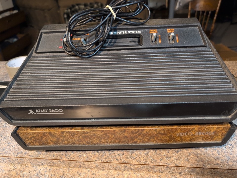 Atari 2600 Lot Of 2 4-Switch Vader Consoles. Parts | eBay