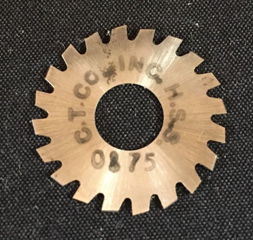 Circular Tool Co. 7/8 x 0.0175 x 5/16 Alternate 20T HSS Slitting ...