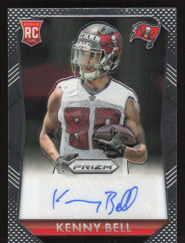 2015 PANINI PRIZM KENNY BELL RS-KB MINT ROOKIE SIGNATURES TAMPA BAY ...
