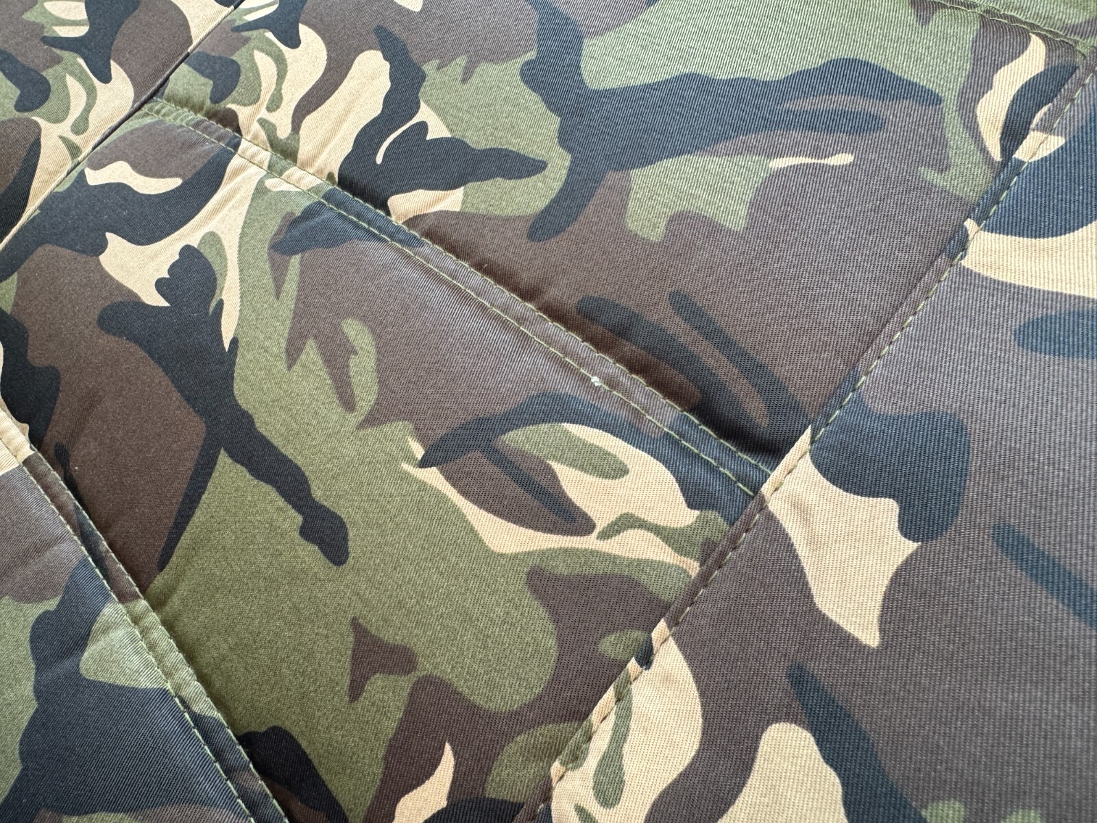 Army Camouflage Heavy Duty Canvas Seat Covers Front Pair Universal Fit ...
