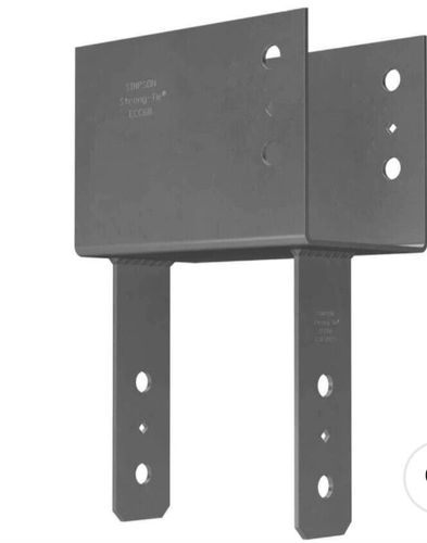 Simpson Strong-Tie ECC66 End Column Cap 6x Beam 6x Post for sale online ...