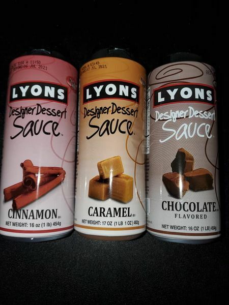 17oz Caramel Lyons DESIGNER Dessert Syrup Sauce for sale online | eBay