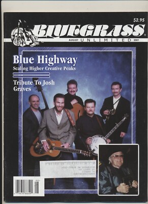 Bluegrass Unlimited Magazine Vol. 36 # 02 Aug. 2001 Blue Highway Al ...