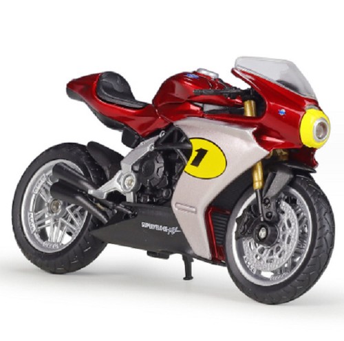 Welly 1:18 MV Agusta Superveloce AGO Diecast Motorcycle Bike Model ...