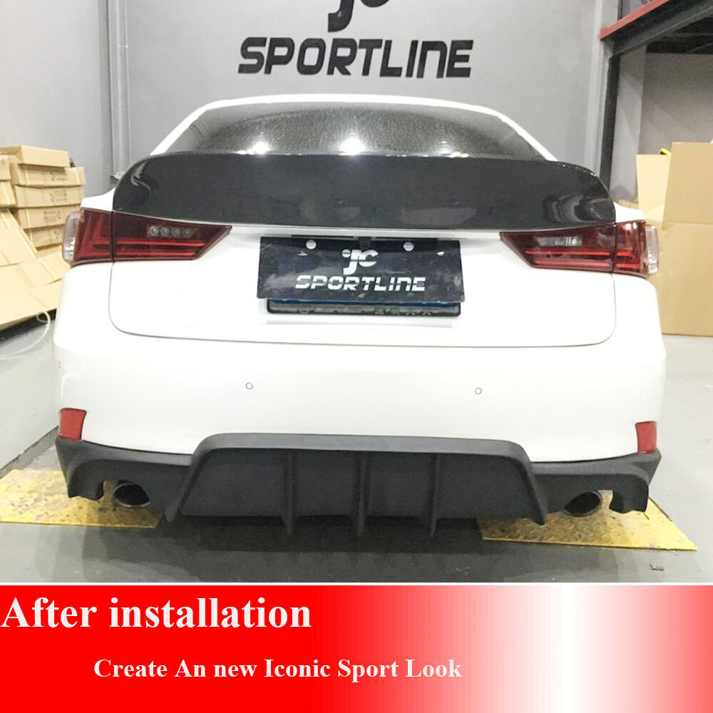 Fits LEXUS IS250 IS300 IS350 IS-F 13-15 Rear Trunk Spoiler Wing Lip ...