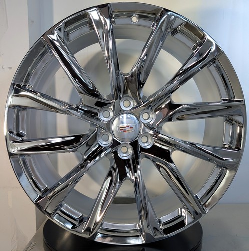 24" inch Chrome Wheels Fits Cadillac Escalades EXT ESV 24x10 Set 4 Rims ...