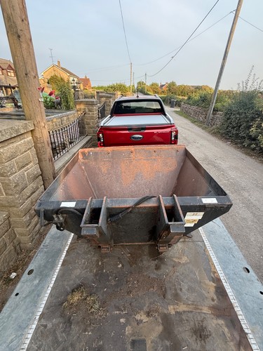 JCB TELETRUCK STRIMECH BAGGING BUCKET SAND AGGREGATES | eBay UK