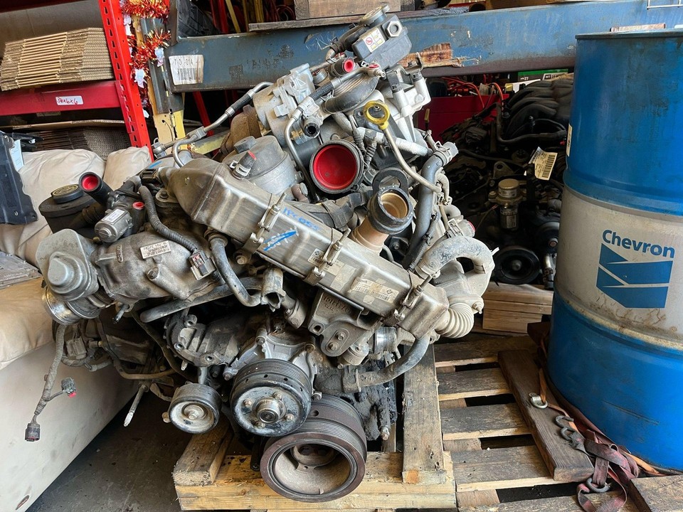 2008 Ford F350 XL 6.4L Engine Assembly 08 09 10 OEM Diesel w/ Turbos ...