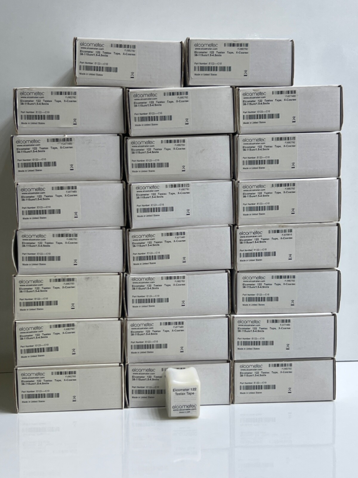 ONE PC ELCOMETER 122 TESTEX TAP X-COARES : 38-115UM/1.5-4.5MILS | eBay