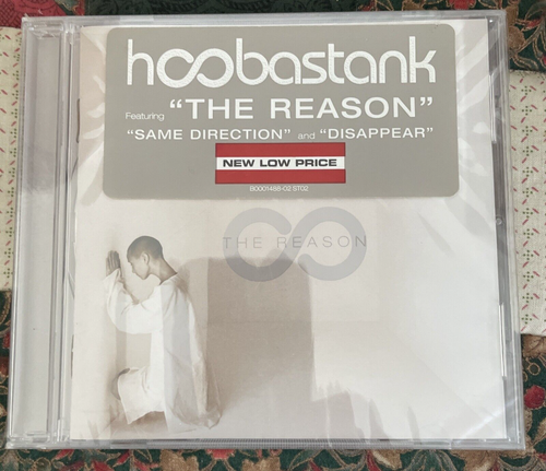 The Reason by Hoobastank (CD, 2003) BRAND NEW IN ORIGINAL SHRINKWRAP ...