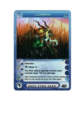 Chaotic Super Rare Creature Overworld Lomma Mid Energy | eBay