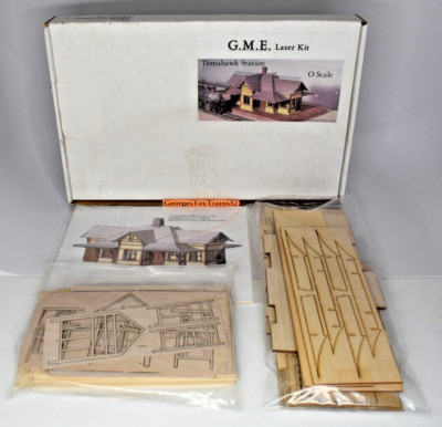 GME GRIZZLY MTN ENTERPRISE O 1:48 SCALE TOMAHAWK STATION LASER WOOD CUT ...