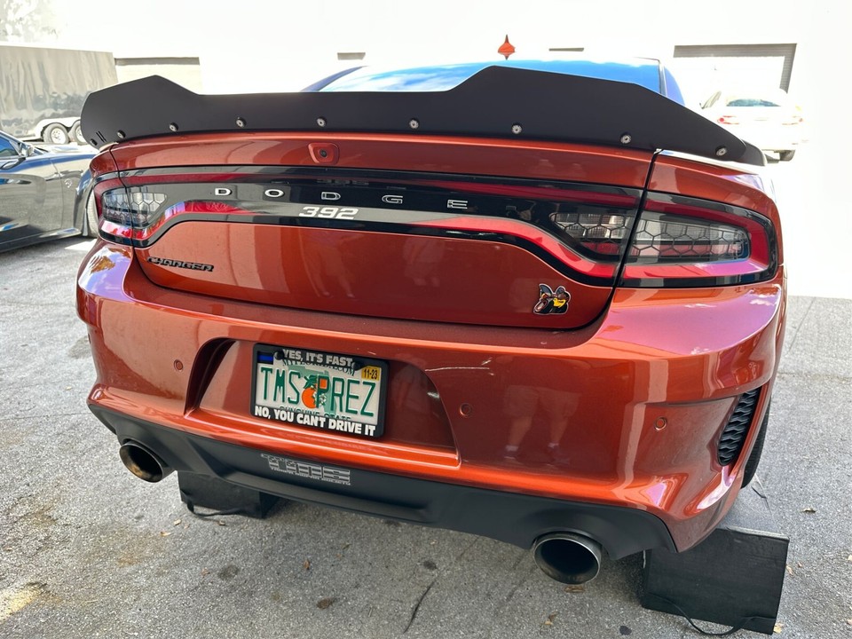 Downforce Solutions Dodge Charger Wickerbill ScatPack Widebody 2019 ...